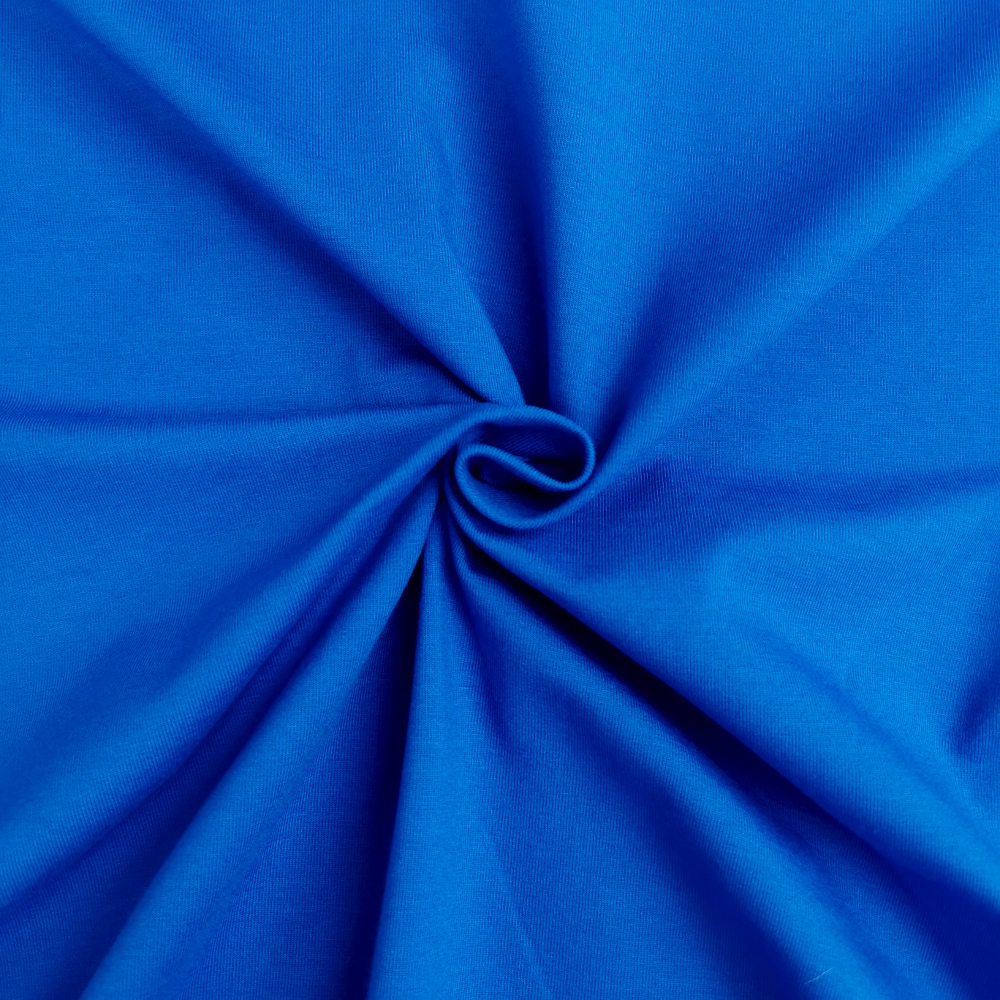 Premium Cotton Jersey Cobalt